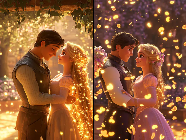 Rapunzel - Masal Oku - Masalla
